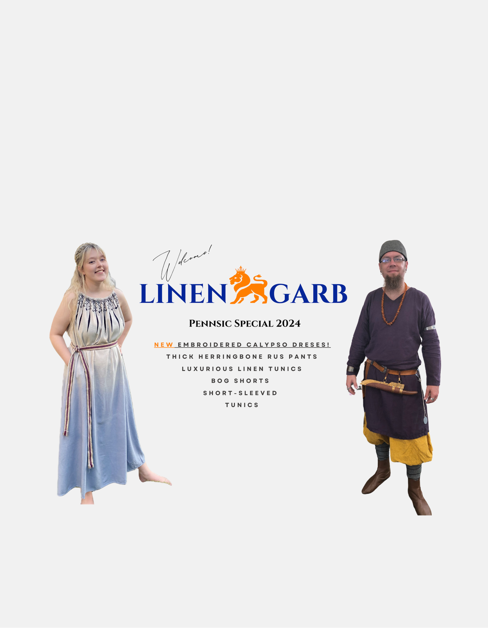 Linengarb.com Renaissance & Medieval Linen Tunics, Pants & Dresses ...