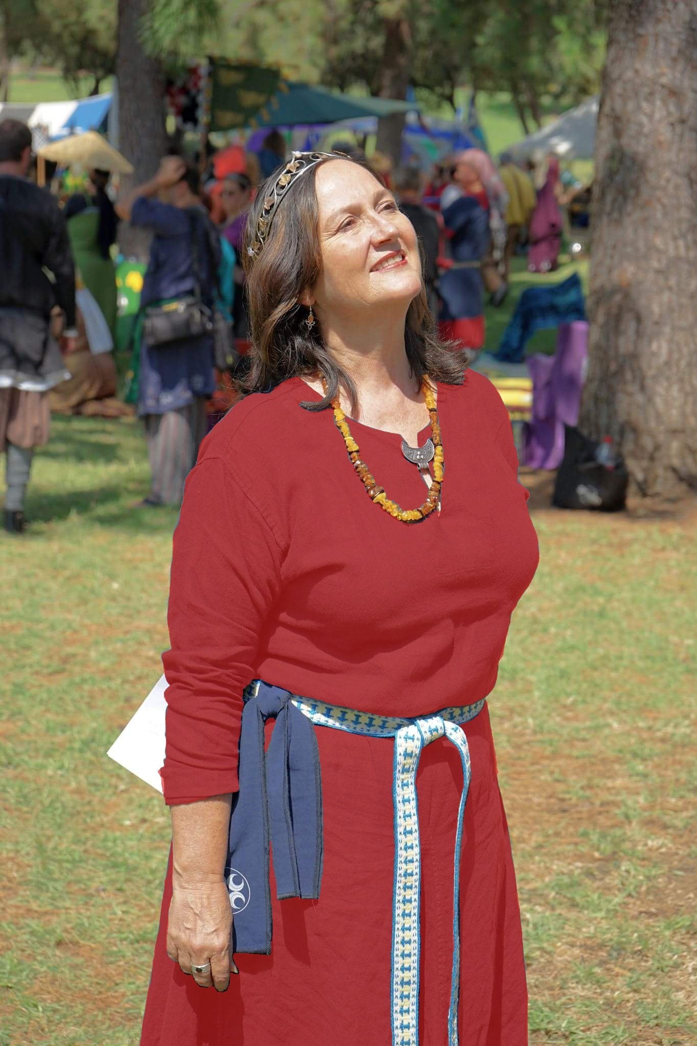 Linen Dress, Renaissance Dress, Viking Dress, Medieval Dress ...